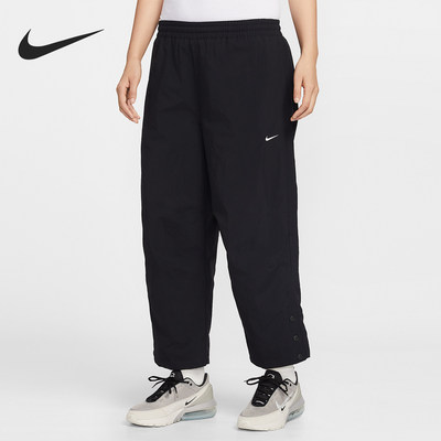 Nike/耐克正品Sportswear女士高腰梭织经典长裤IF0221-010