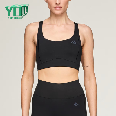 Adidas/阿迪达斯正品新款女士运动内衣经典中等支撑文胸KD6089