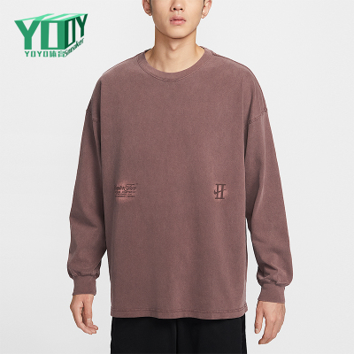 Nike/耐克正品2026春季款男士圆领篮球经典长袖上衣IH5086-502