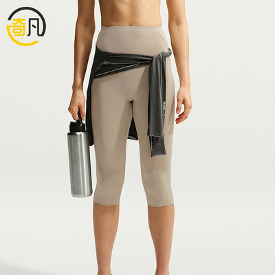 Nike/耐克正品新款女士中长紧身透气运动七分裤IR8679-096