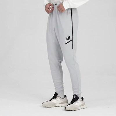New Balance新百伦正品男款束脚针织轻便运动裤AMP23091-LAN