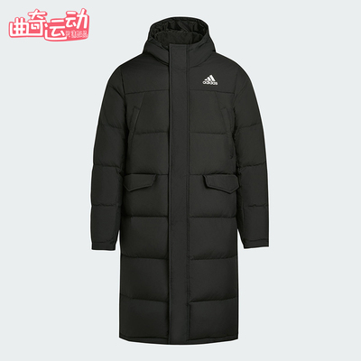 Adidas/阿迪达斯正品LONG DOWN PARKA男士运动保暖羽绒服KE5405