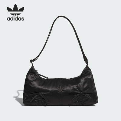 Adidas/阿迪达斯正品三叶草女士经典蝴蝶结法棍单肩挎包KC2770