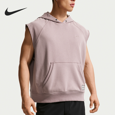 Nike/耐克正品2026夏季男士连帽宽松休闲运动T恤IF2796-382