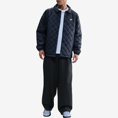 Nike耐克正品Club Therma-FIT Futura男翻领长袖棉服HV1377-451