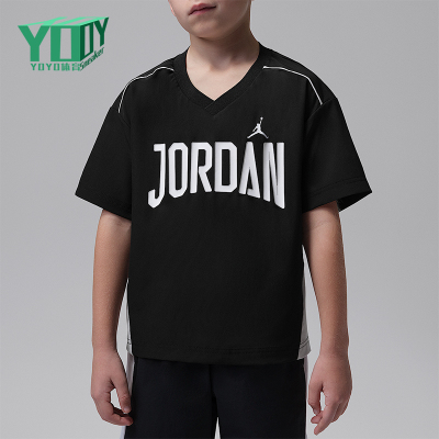 Nike/耐克正品Jordan Prestige 小童经典防晒短袖T恤IW2187-010