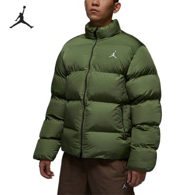 Nike/耐克正品JORDAN男士立领保暖耐穿运动棉服FB7332-340