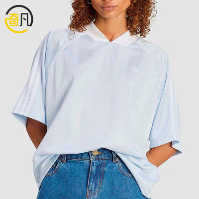 Adidas/阿迪达斯正品三叶草JAQUARDT-SHIRT新款经典短袖T恤KG3712
