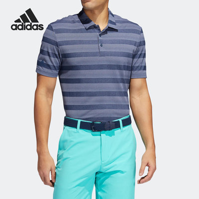 阿迪达斯男子舒适运动休闲POLO衫