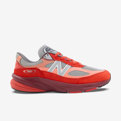 New Balance新百伦正品男款990 V6舒适耐磨低帮跑步鞋U990RT6