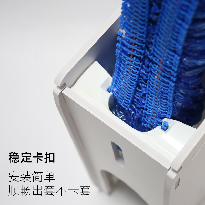 谐逸新款全自动鞋套机q家用办公司鞋膜机器拖拉式踩脚拉套鞋机脚