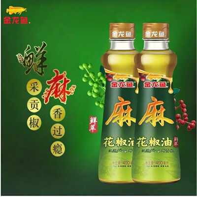 金龙鱼花椒油特麻400ml