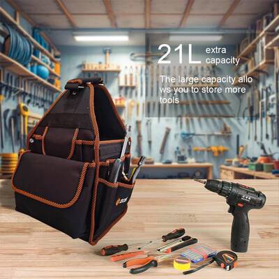 便携式工具手袋多功能A17337提纳单肩硬专业收工具箱电加工工具包