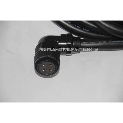 原装fF06B-000anuc发那科伺服K动力线F06B-0001-头016#45.M进口弯