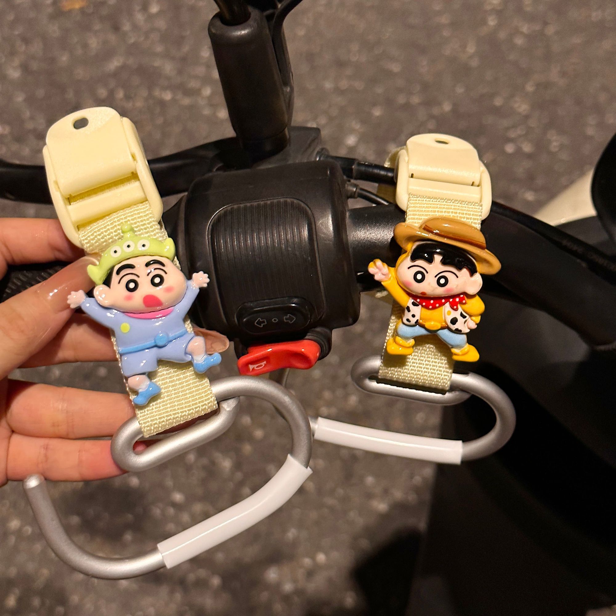 电动车挂钩前置通用强力承重电瓶车摩托车自行车头盔外卖编织挂钩