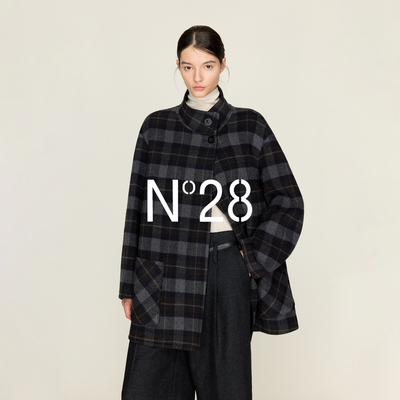 宽松显瘦中长款呢子大衣