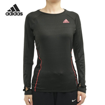 Adidas/阿迪达斯正品秋季新款女子运动跑步长袖T恤 GC9916