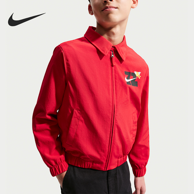 Nike/耐克正品2026春季款大童翻领梭织运动外套IQ3937-657
