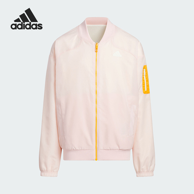 Adidas/阿迪达斯正品JK REV JKT儿童双面穿摇粒绒外套JC9356