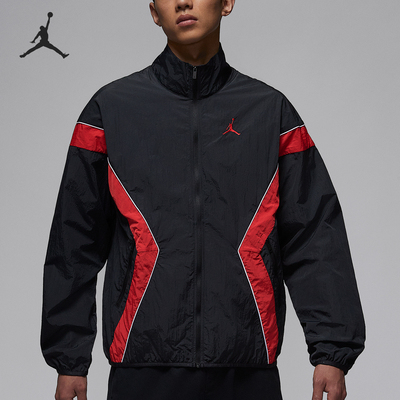 Nike/耐克正品JORDAN男士拼接立领梭织运动外套IH2825-010