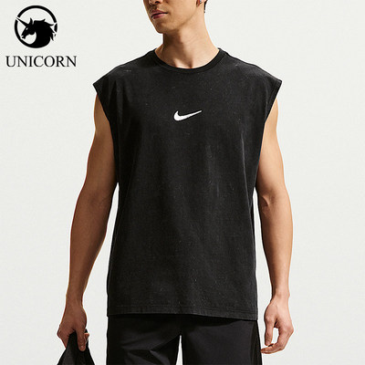 Nike/耐克正品2026男士圆领训练休闲经典无袖运动T恤IH1976-010