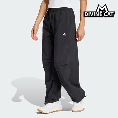 Adidas/阿迪达斯正品WE WOVEN PANT女士梭织运动经典长裤KS8563