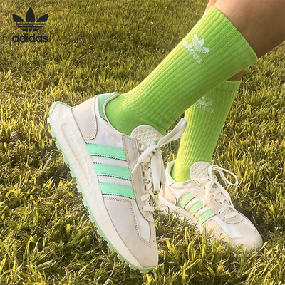 Adidas/阿迪达斯正品三叶草新款RETROPY女子运动休闲鞋HQ4385