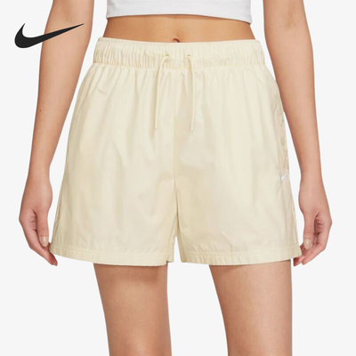 耐克女士梭织训练透气短裤