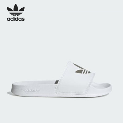 Adidas阿迪达斯正品ADILETTELITE女款运动休闲舒适一字拖鞋GZ6197