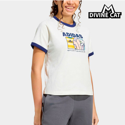 Adidas/阿迪达斯正品套头运动圆领短袖T恤经典新款短袖T恤KC8603