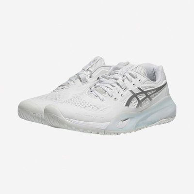 Asics/亚瑟士正品RESOLUTION X女子缓震回弹网球鞋1042A279-100