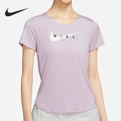 Nike/耐克正品女子排汗透气跑步运动圆领短袖T恤 CZ9279-576