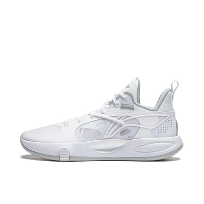 李宁正品闪击8td男子轻便透气耐磨低帮运动实战篮球鞋ABPU053-2