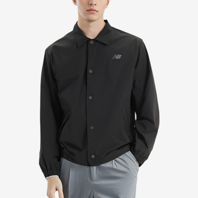 New Balance/NB正品秋季新款男女简约百搭夹克外套AMJ43312-BK