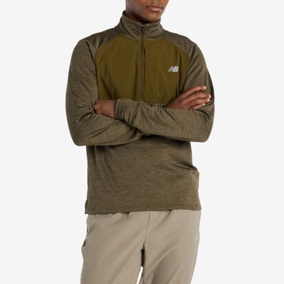 New Balance新百伦正品男款长袖吸湿透气运动T恤MT43204-WOO