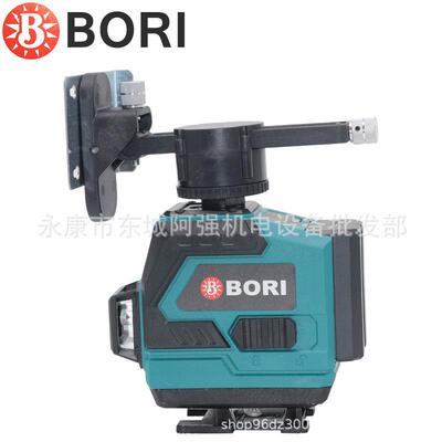 BOR博日墙用12线绿12线光水平地仪贴墙仪高两精度强光细I线可室外
