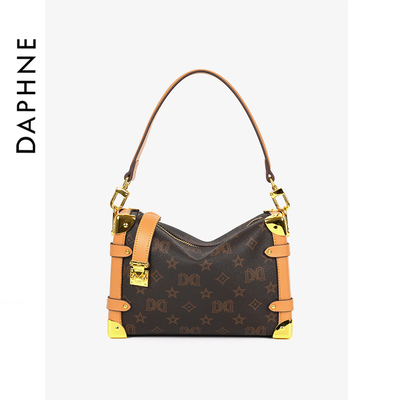 Daphne/达芙妮达芙妮Daphne小众复古斜挎单肩包6124183133/10213
