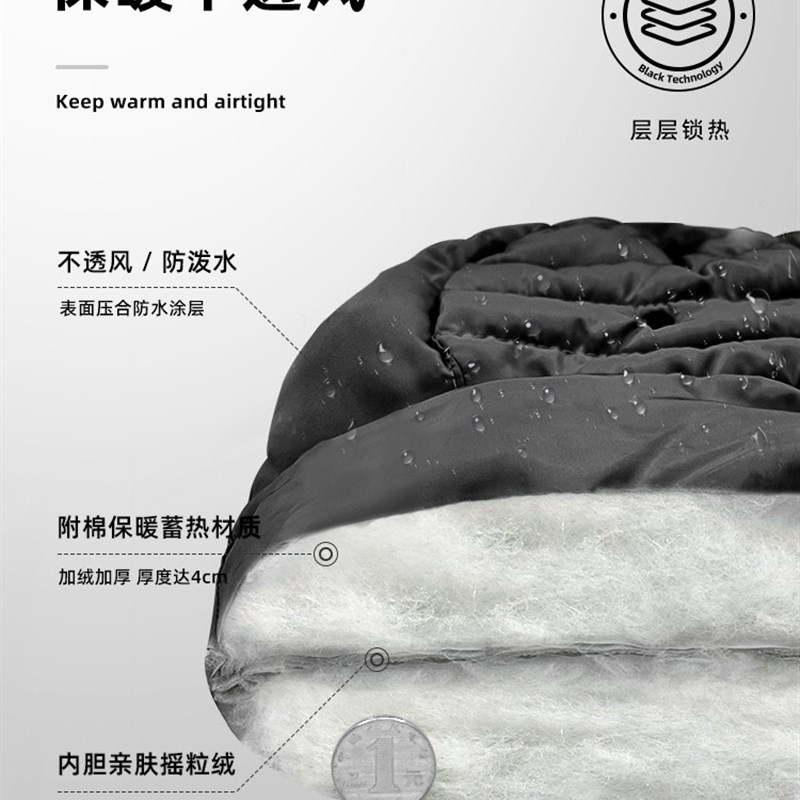 男冬季骑行电动车保暖神器加厚棉帽防风防寒面罩雷锋帽
