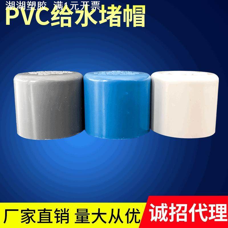 pvc给水管堵帽 塑料管帽堵头堵盖封堵头给水管配件上水管堵头堵帽
