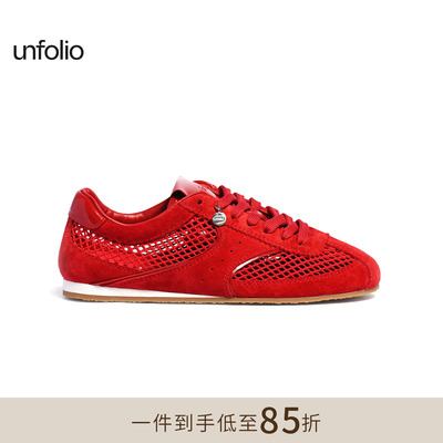 unfolio系带低帮运动鞋休闲鞋