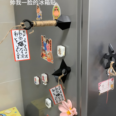 我将其称之为最帅冰箱贴～