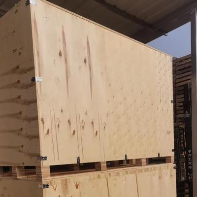 大型免熏蒸木箱机械物流包装木箱大型设备机械打包木箱可循环使用