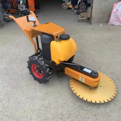 手推式快速切桩机电动切桩机锯桩机