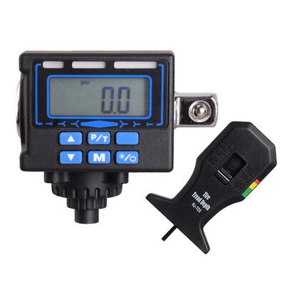 数显多功能扳手扭力接杆力矩气压功能二合一扳手头胎纹深度尺