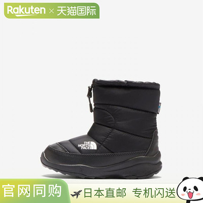 日本直邮THE NORTH FACE Nuptse 短靴 防水 儿童 NFJ52287-KK 鞋