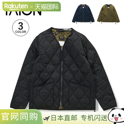 TAION 泰翁男士羽绒服外套军事款 V 领拉链男士 MILITARY V-NECK