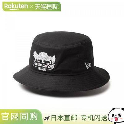 日本直邮New Era Bucket 01 New Era Golf Club 黑色高尔夫球帽 1