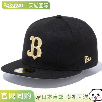 日本直邮New Era 59FIFTY Orix Buffaloes 14525174 帽子