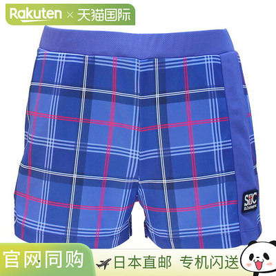 日本直邮Saint Christopher 女士格纹比赛短裤（STC-BCW2314）适