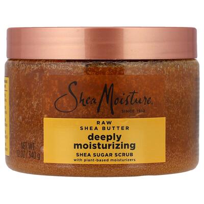 SheaMoisture,Shea Sugar Scrub, Deeply Moisturizing, Raw Shea